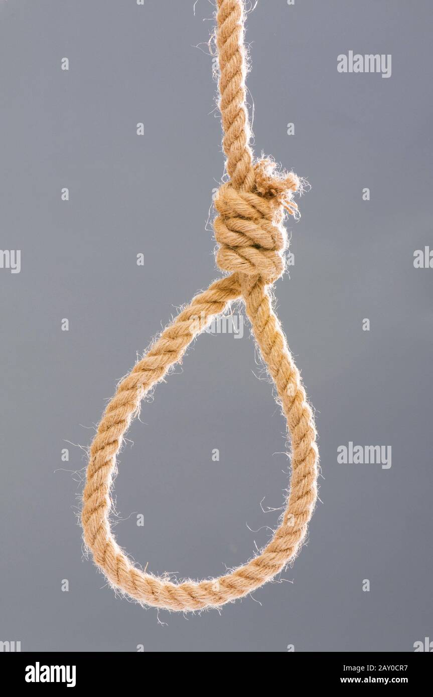 Strangle knot hi-res stock photography and images - Alamy