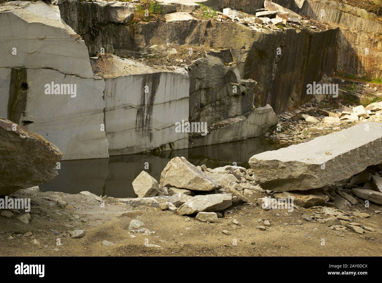 Quarry rock chips hi-res stock photography and images - Alamy