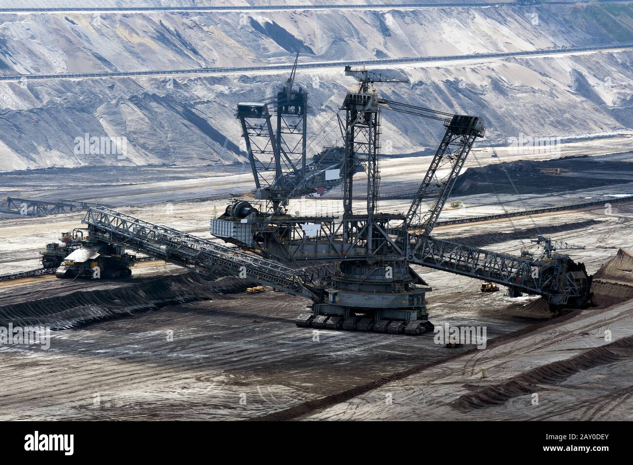 Bucket wheel excavator Stock Photo - Alamy