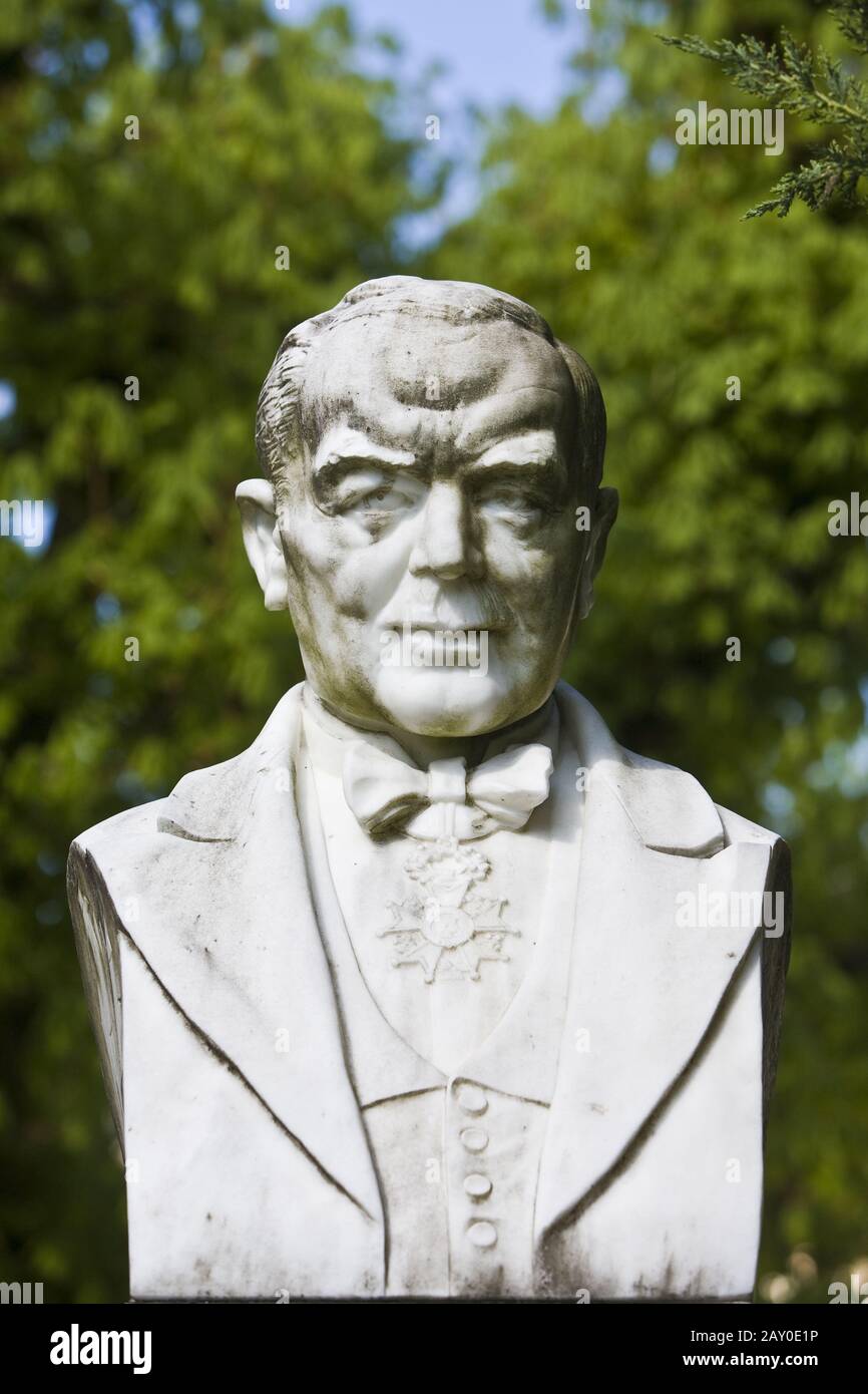 Franz Lehar monument in Bad Ischl, Upper Austria, Austria, Europe ...