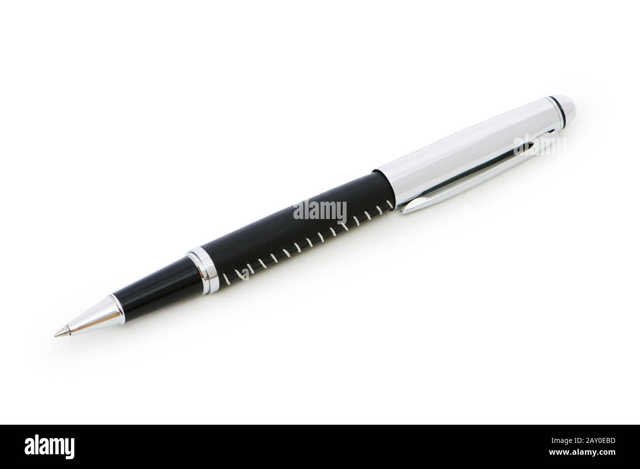 Writing pen isolated on the white background Stock Photo - Alamy