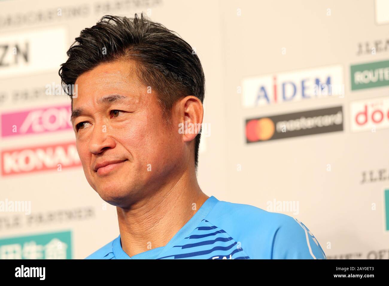 Tokyo, Japan. 14th Feb, 2020. Kazuyoshi Miura (Yokohama FC) Football/Soccer : 2020 J.LEAGUE ...
