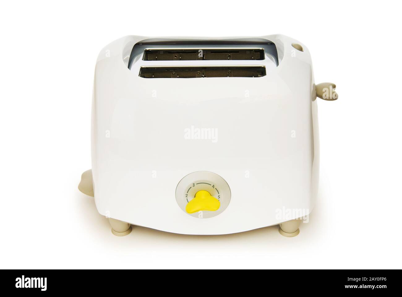 Bread toaster isolated on the white background Stock Photo - Alamy