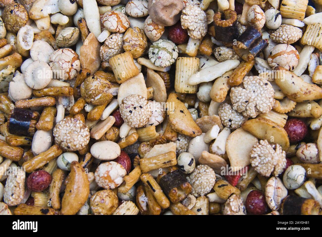 Wasabi snacks hi-res stock photography and images - Alamy