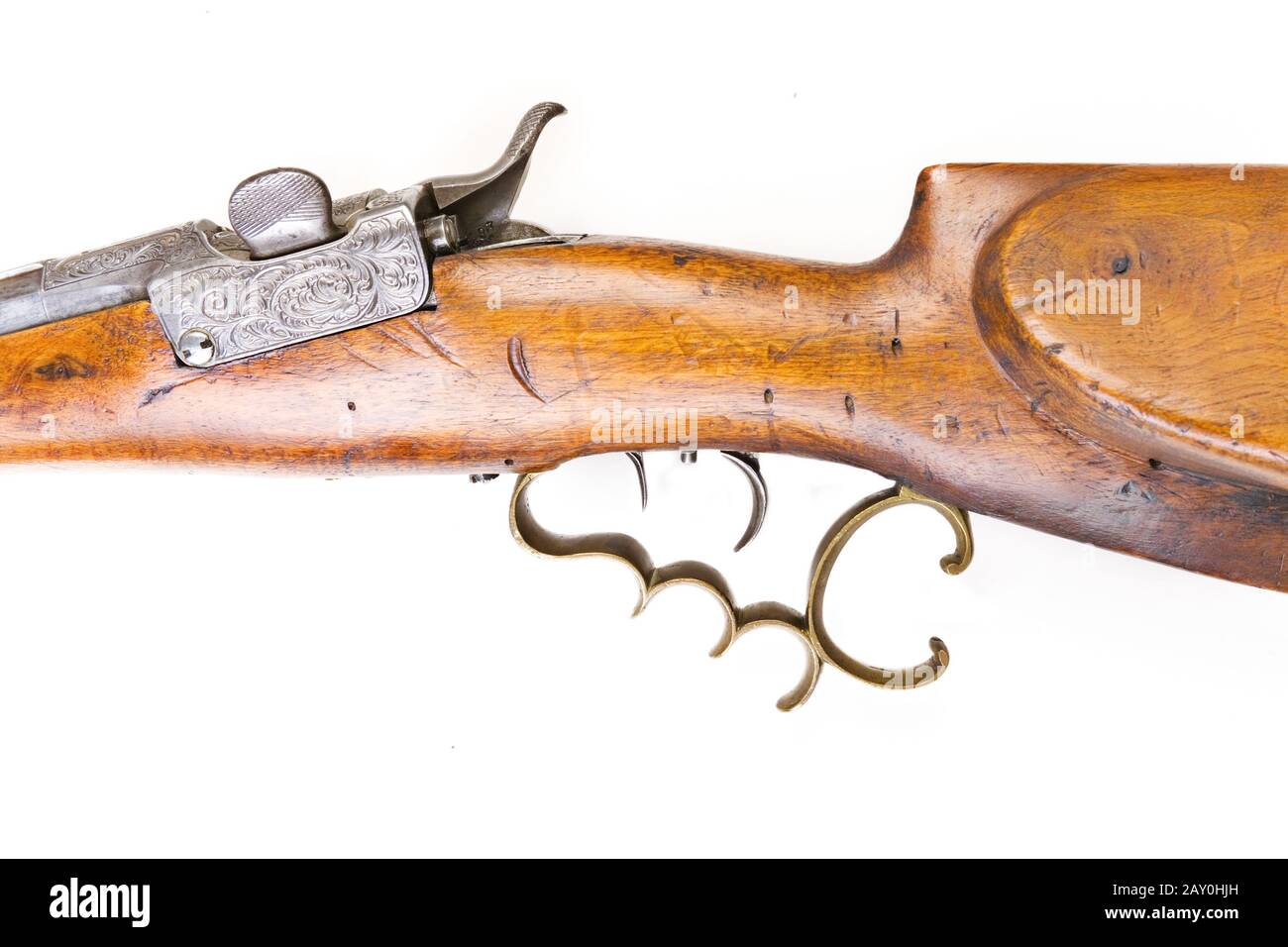 Werndl target supports rifle 1873 - Werndl gun 1873 Stock Photo - Alamy