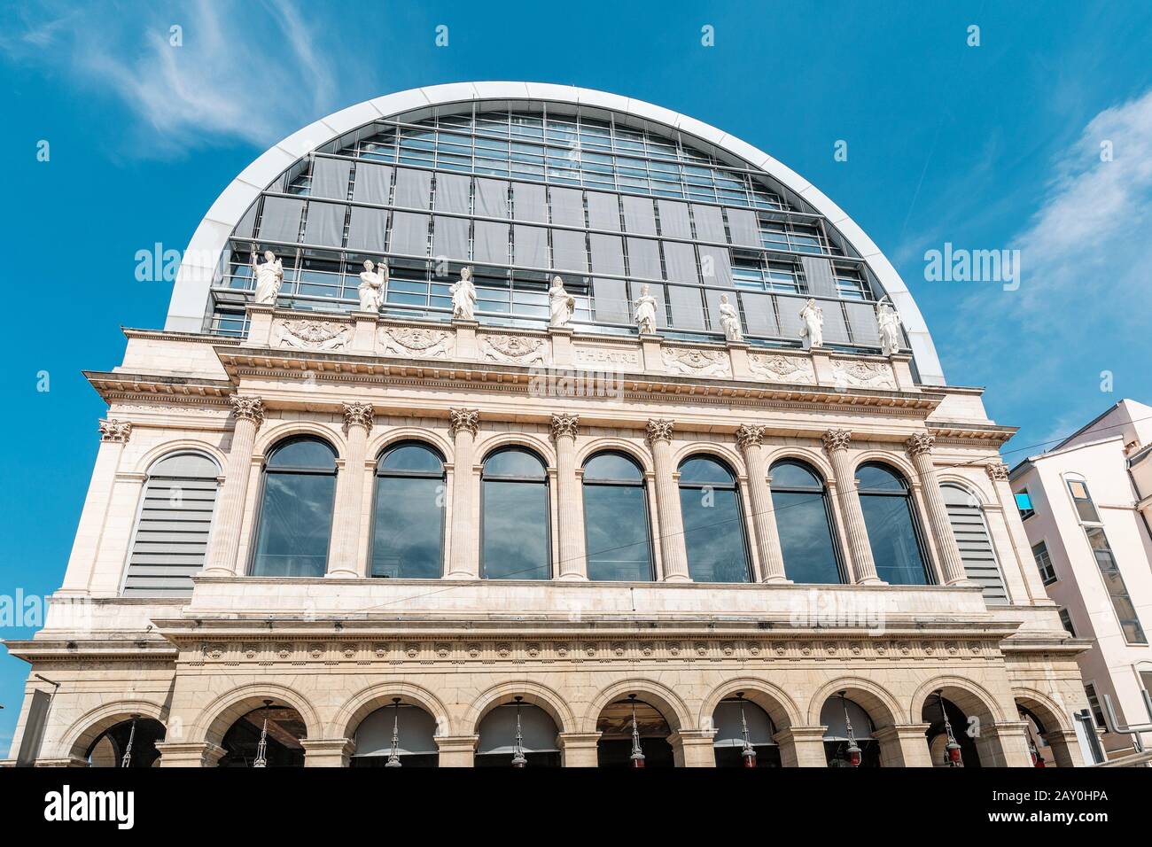 View of Lyon National Opera Theater building, France Stock Photo - Alamy