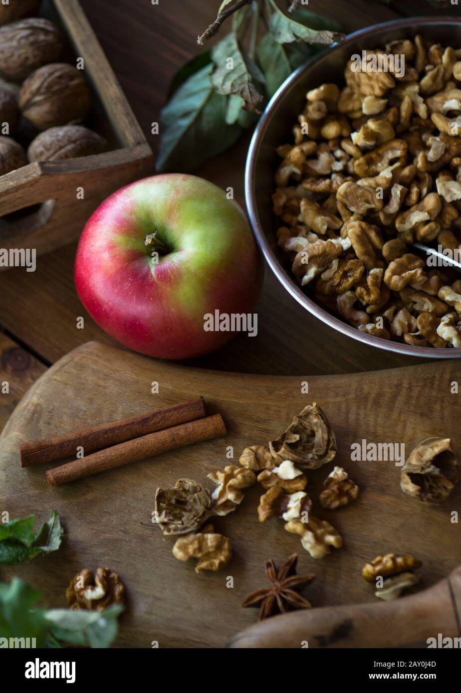 Walnut stick hi-res stock photography and images - Alamy