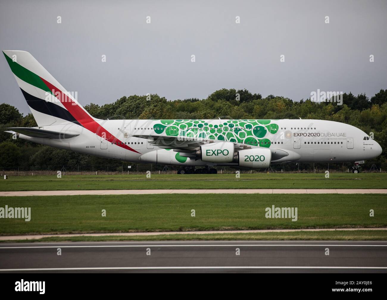 Emirates Airbus A-380 Expo 2020 Stock Photo - Alamy