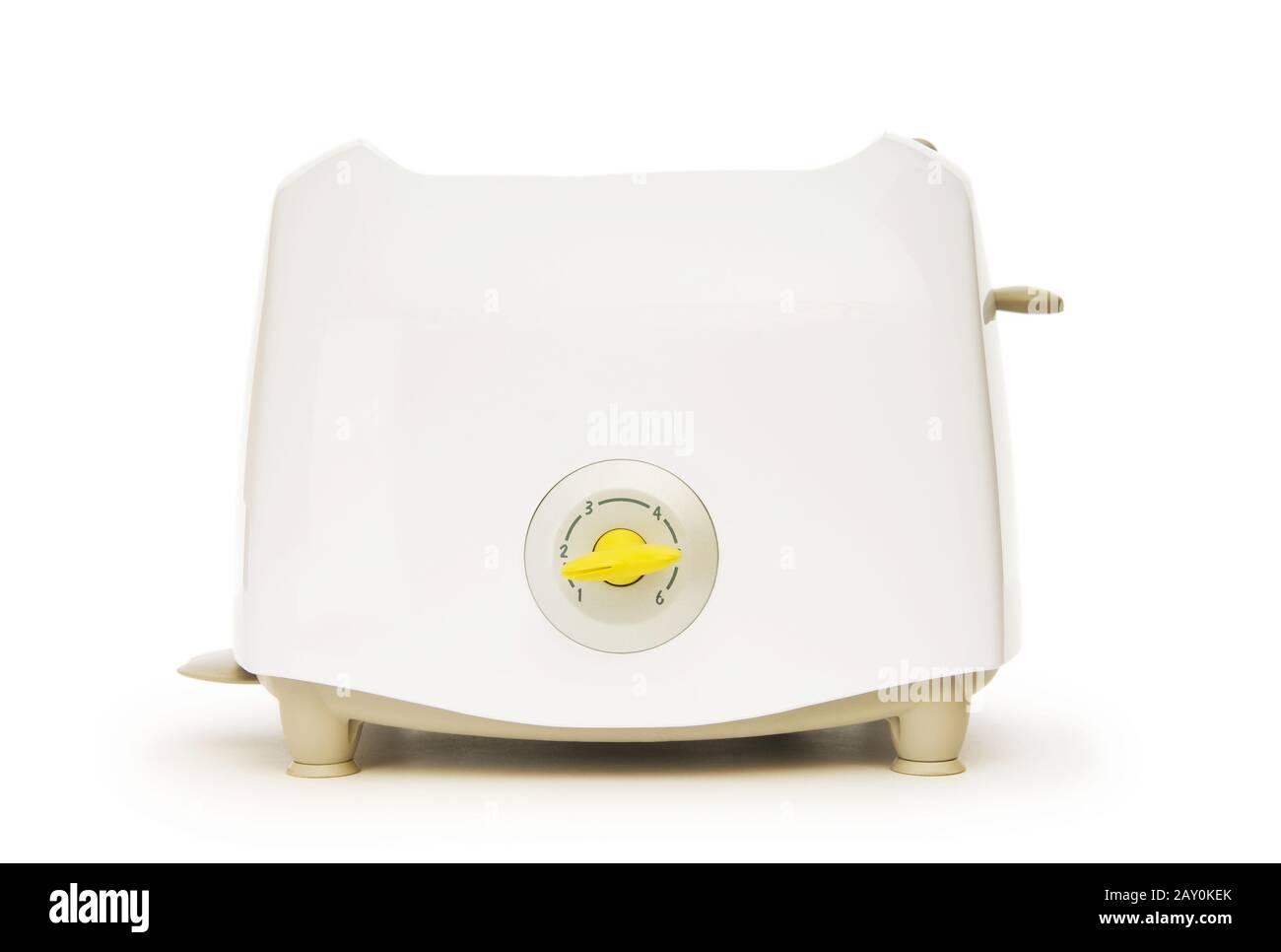 Bread toaster isolated on the white background Stock Photo - Alamy