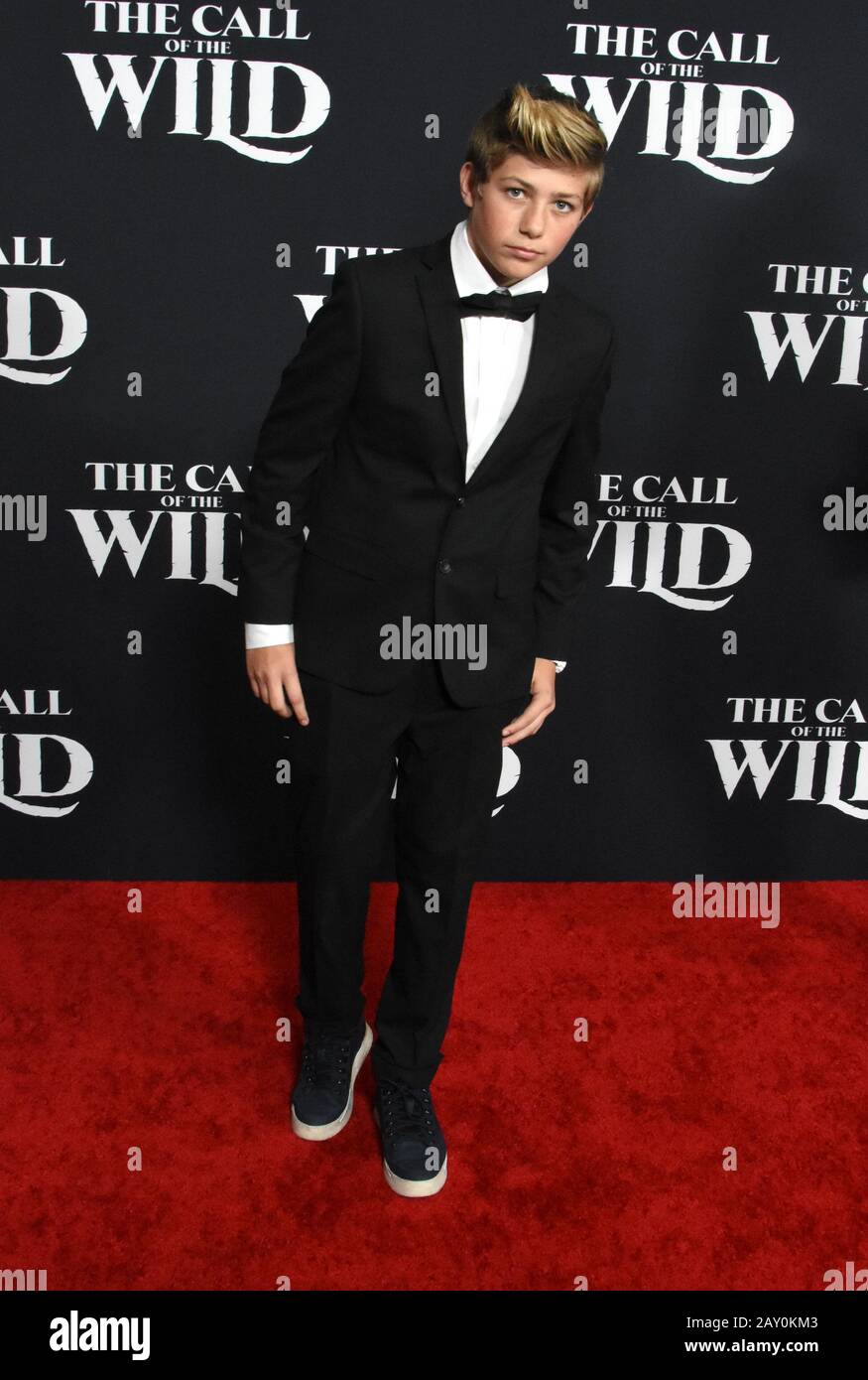 Hollywood, California, USA 13th February 2020 Actor Walker J. Bryant ...