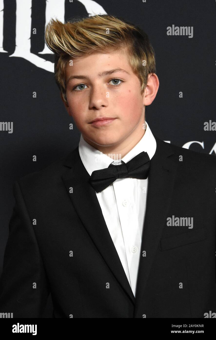 Hollywood, California, USA 13th February 2020 Actor Walker J. Bryant ...