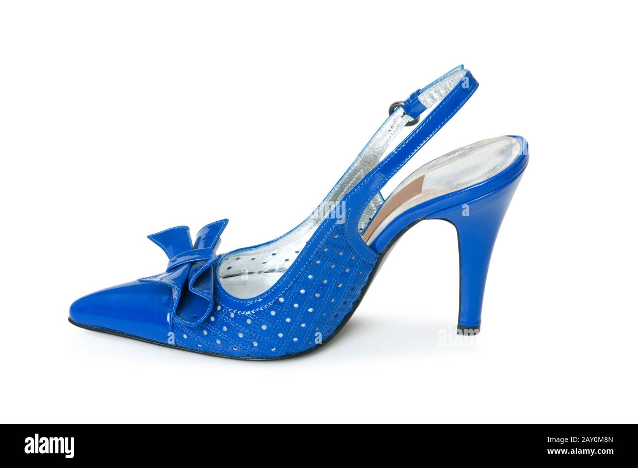 Woman shoes isolated on the white background Stock Photo - Alamy