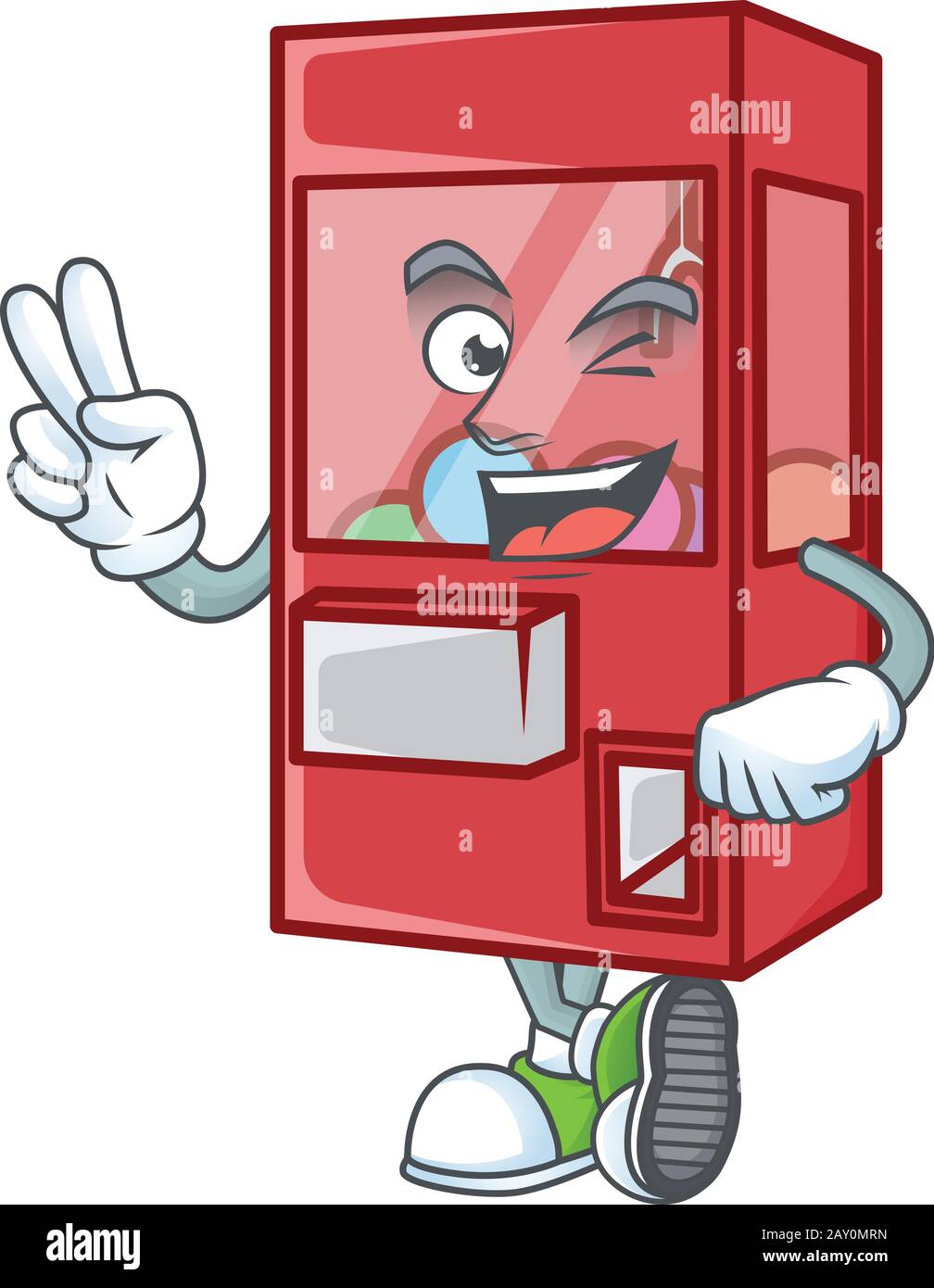 Grabbing claw machine Stock Vector Images - Alamy