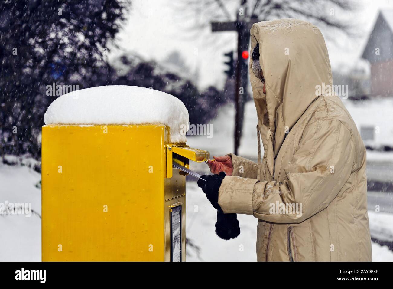 Winterpost hi-res stock photography and images - Alamy