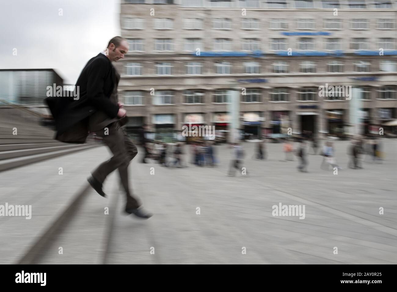 Downstairs hi-res stock photography and images - Alamy