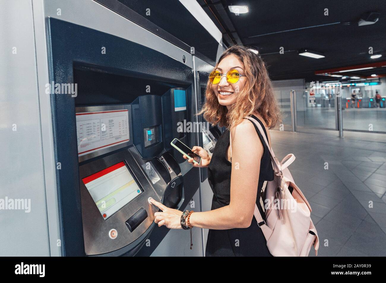Automated train ticketing hi-res stock photography and images - Alamy
