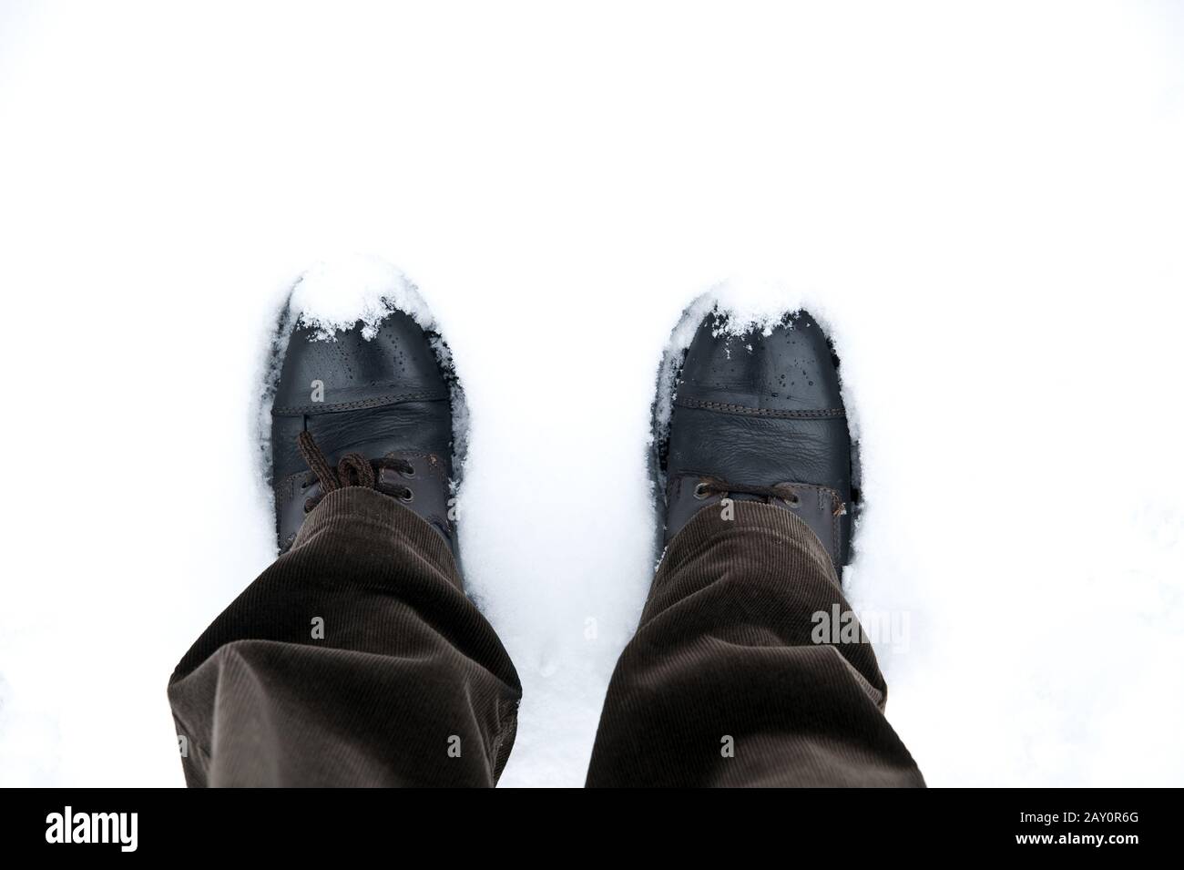 stand in the snow Stock Photo - Alamy