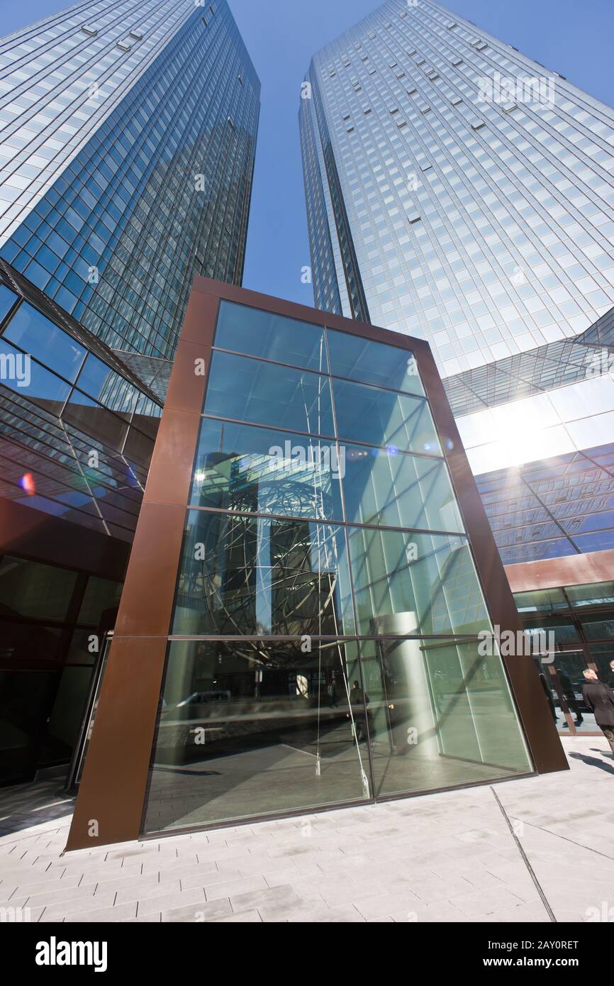 The new Deutsche Bank headquarters Stock Photo - Alamy