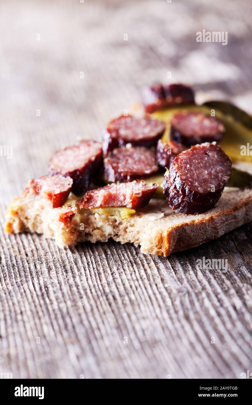 Wurstbrot hi-res stock photography and images - Alamy