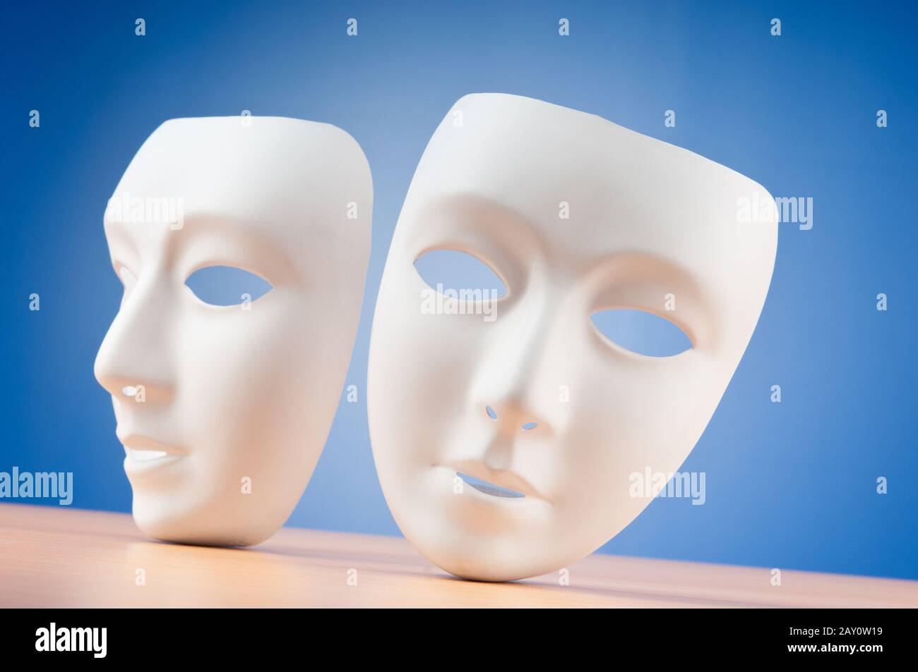 Sad depression mask emotion disguise hi-res stock photography and ...