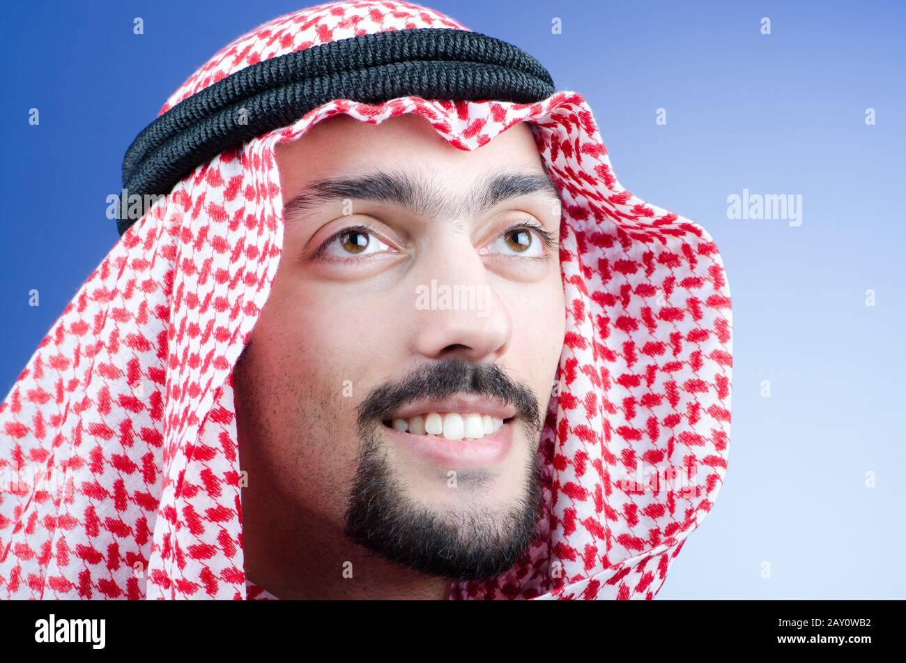 Portrait of young arab Stock Photo - Alamy