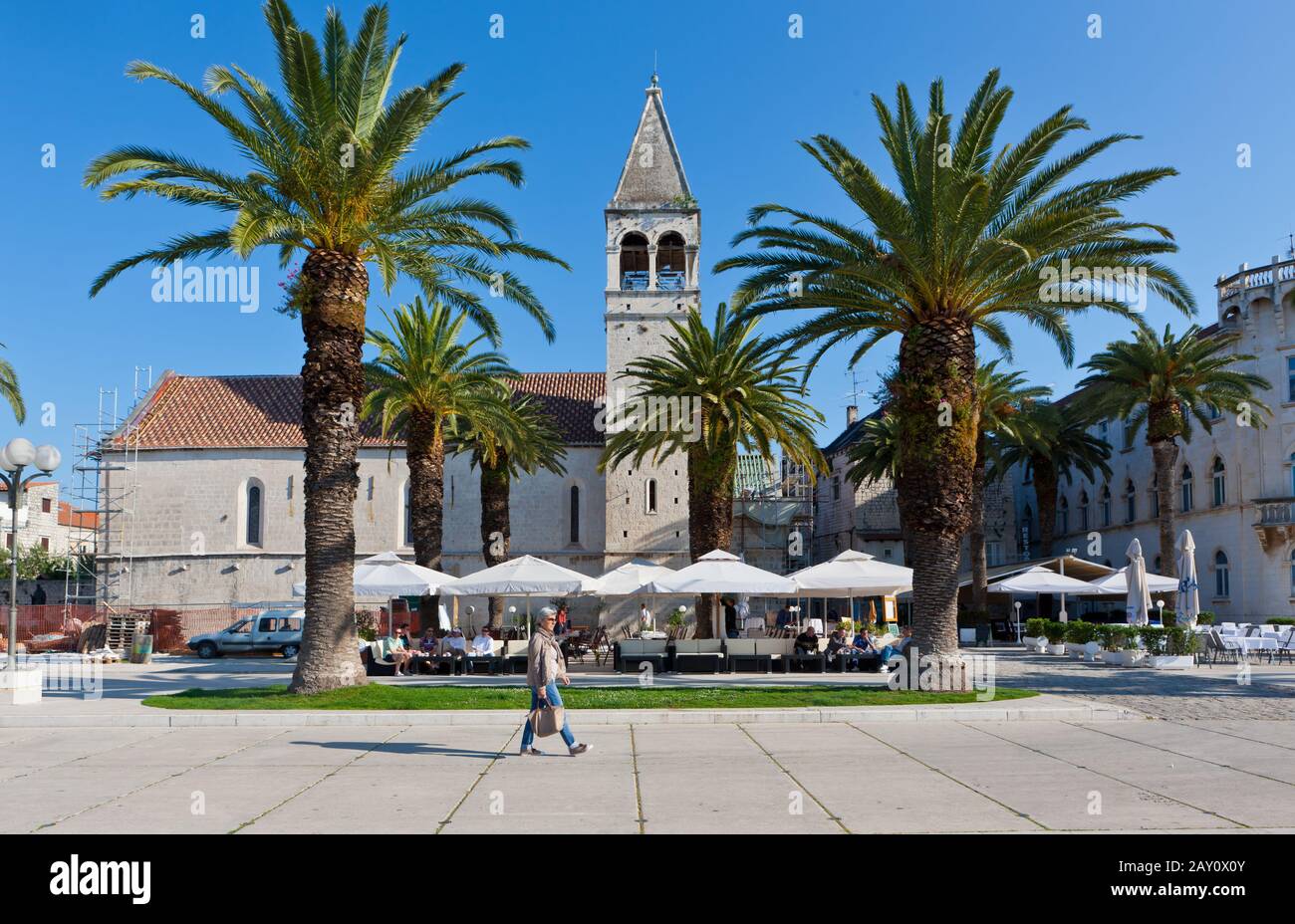 Riva Promenade and Palace Stock Photo - Alamy