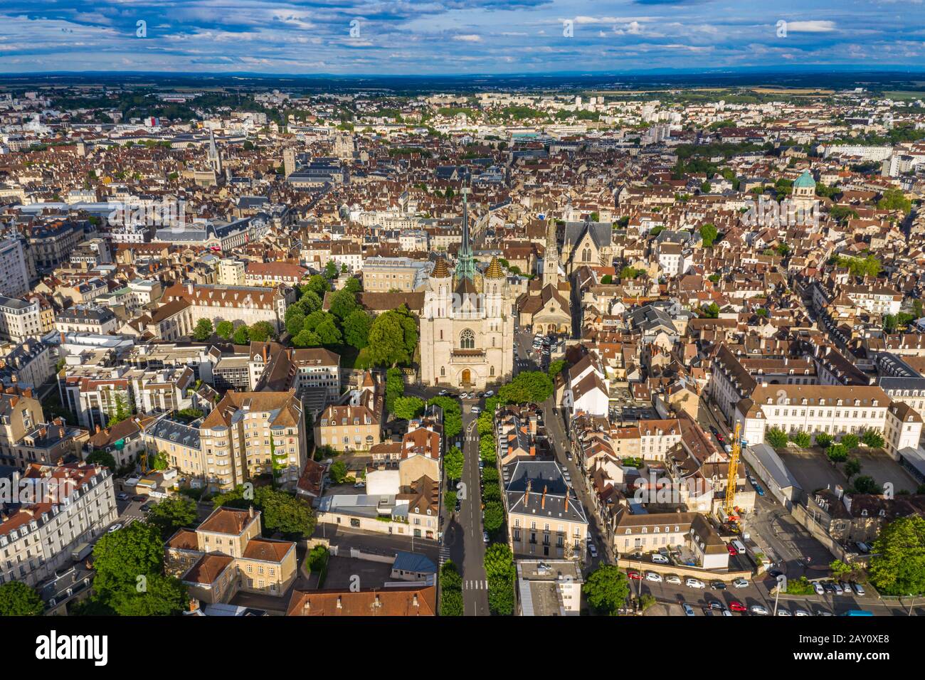 Dijon france city skyline hi-res stock photography and images - Alamy