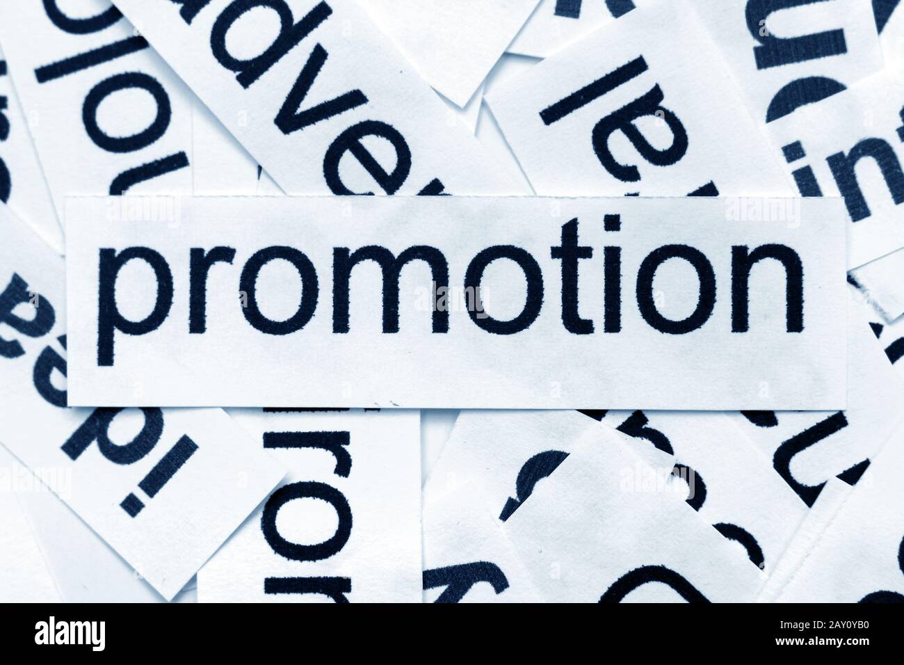 Promotion word cloud Stock Photo - Alamy