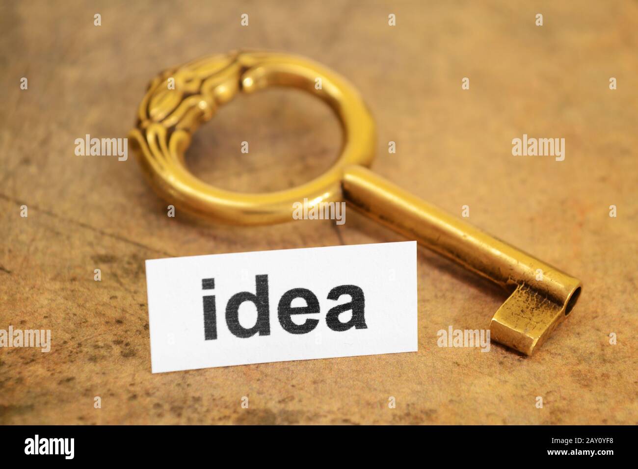 Idea and key concept Stock Photo - Alamy