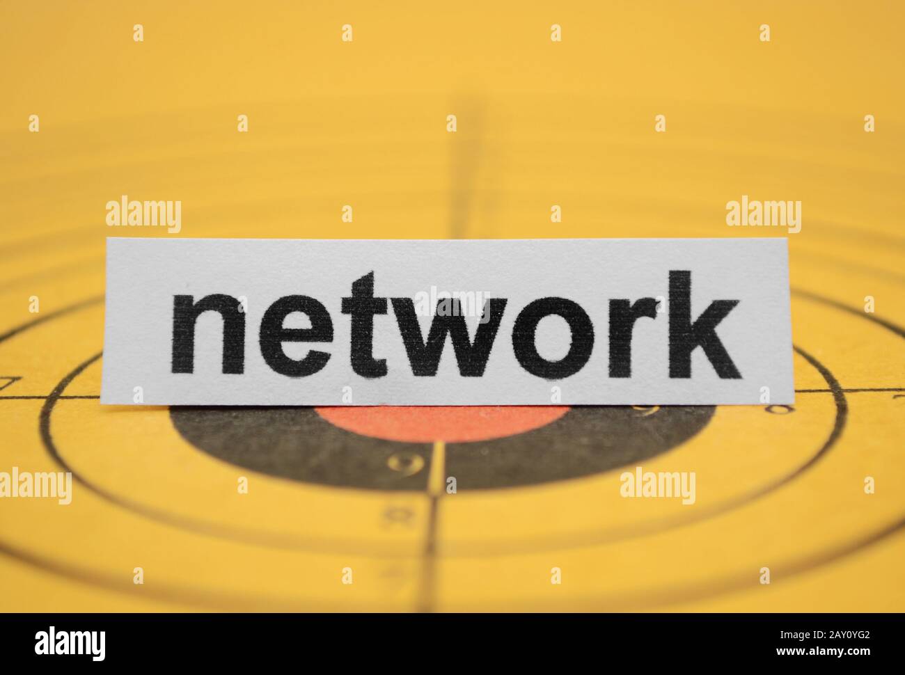 Target business network hi-res stock photography and images - Alamy