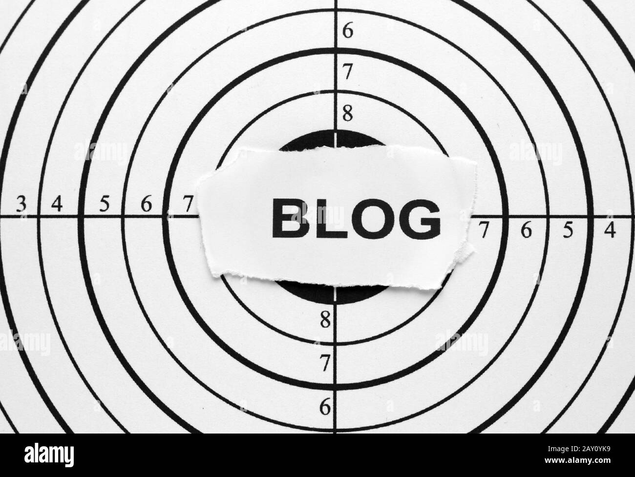 Blogger icon concept Black and White Stock Photos & Images - Alamy