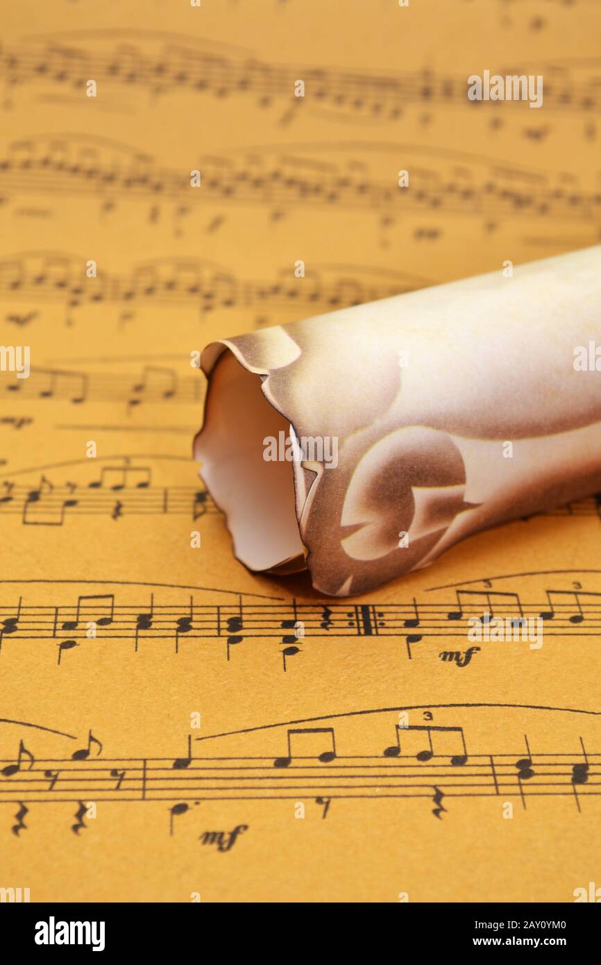 Stylized sheet hi-res stock photography and images - Alamy