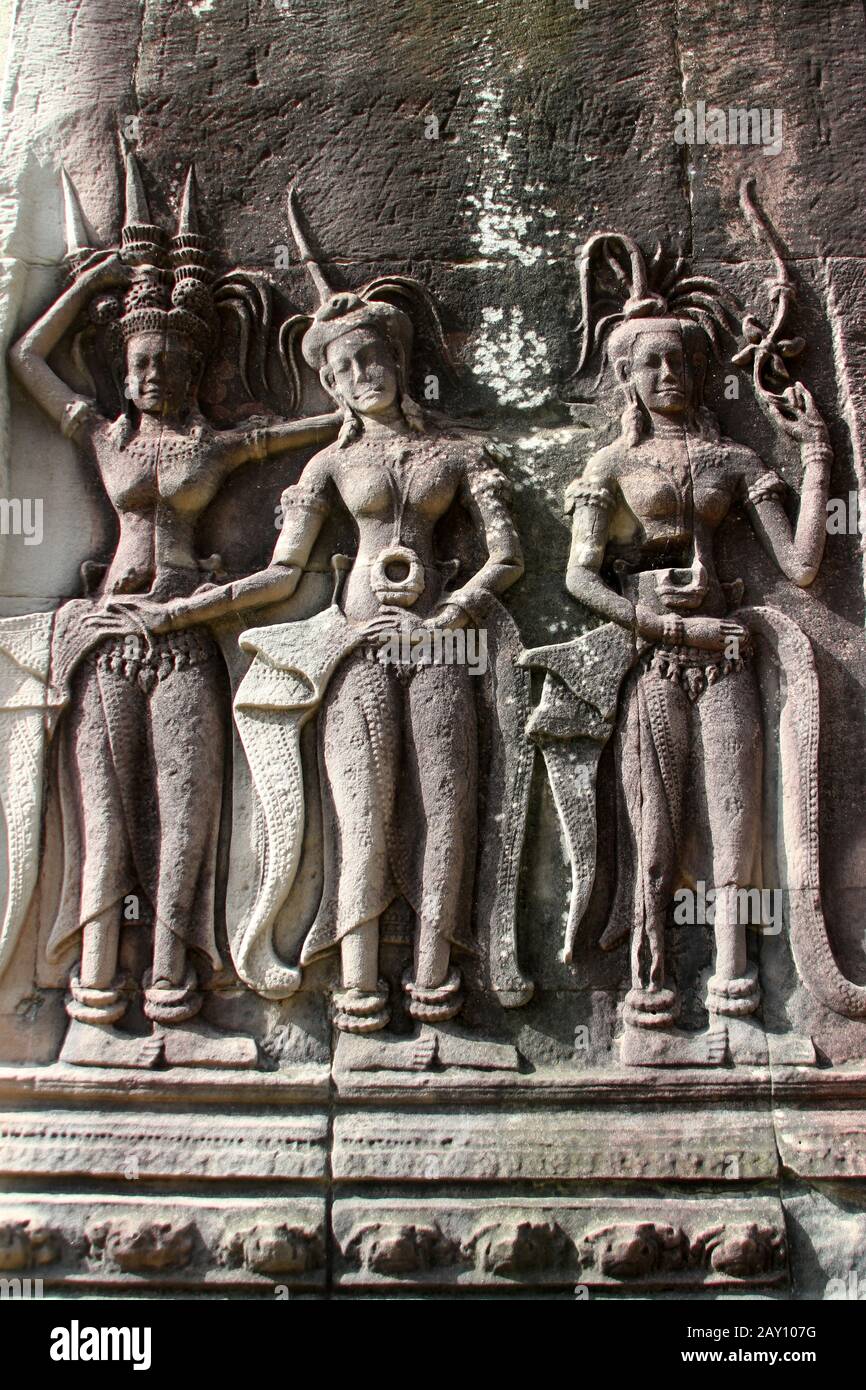 Apsaras hi-res stock photography and images - Alamy