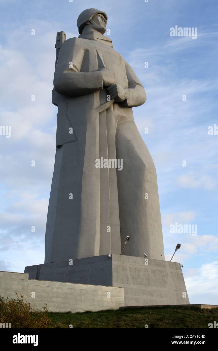 Memorial of soviet soldiers Stock Photo - Alamy