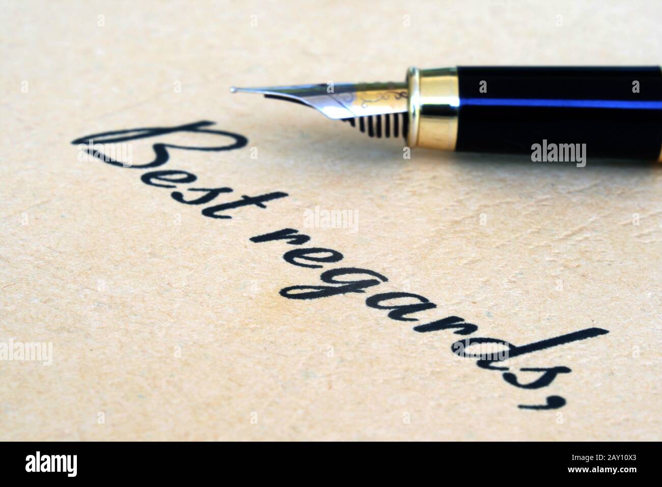 Best regards hi-res stock photography and images - Alamy