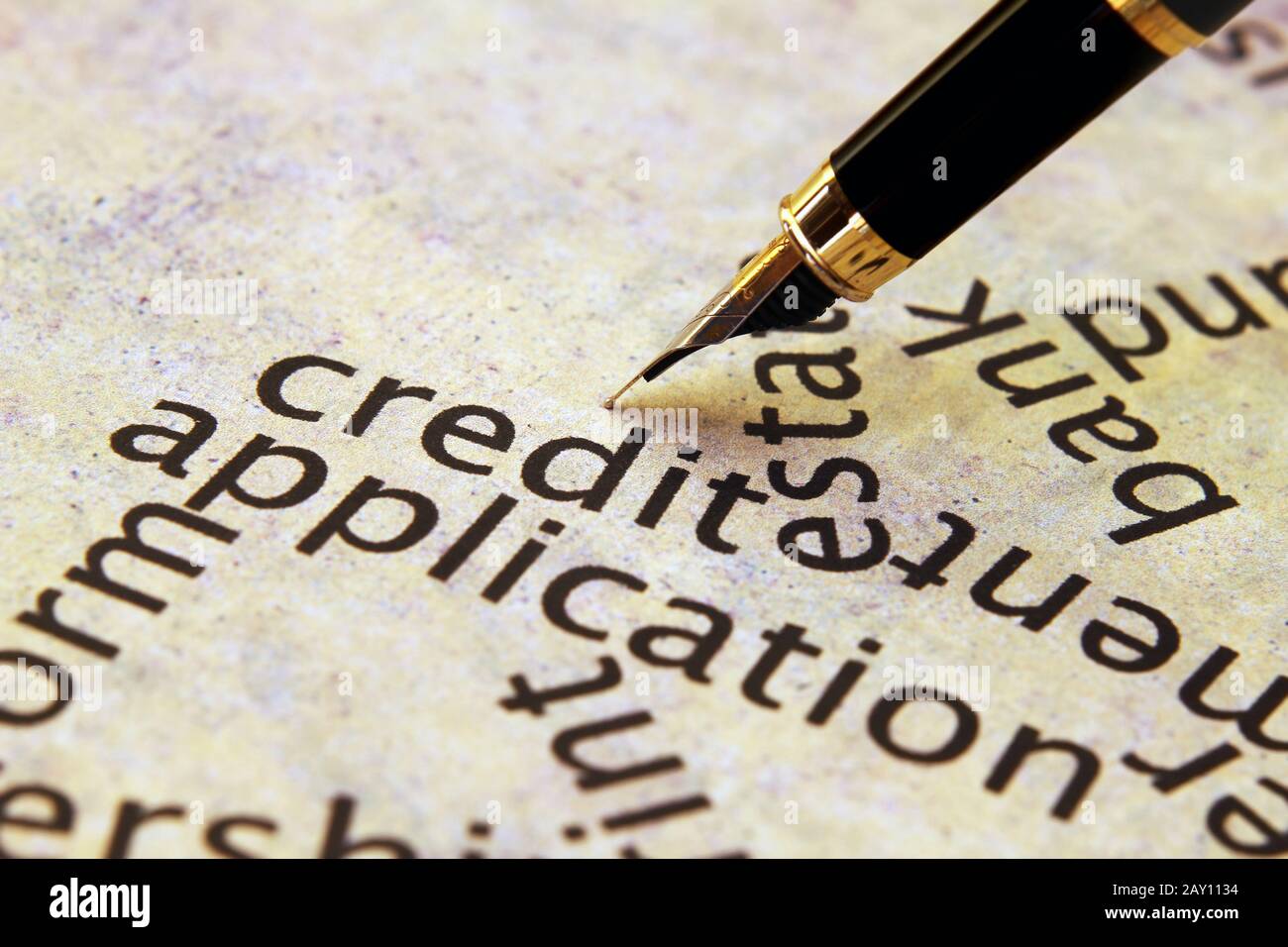 Credit score to apply for credit hi-res stock photography and images ...