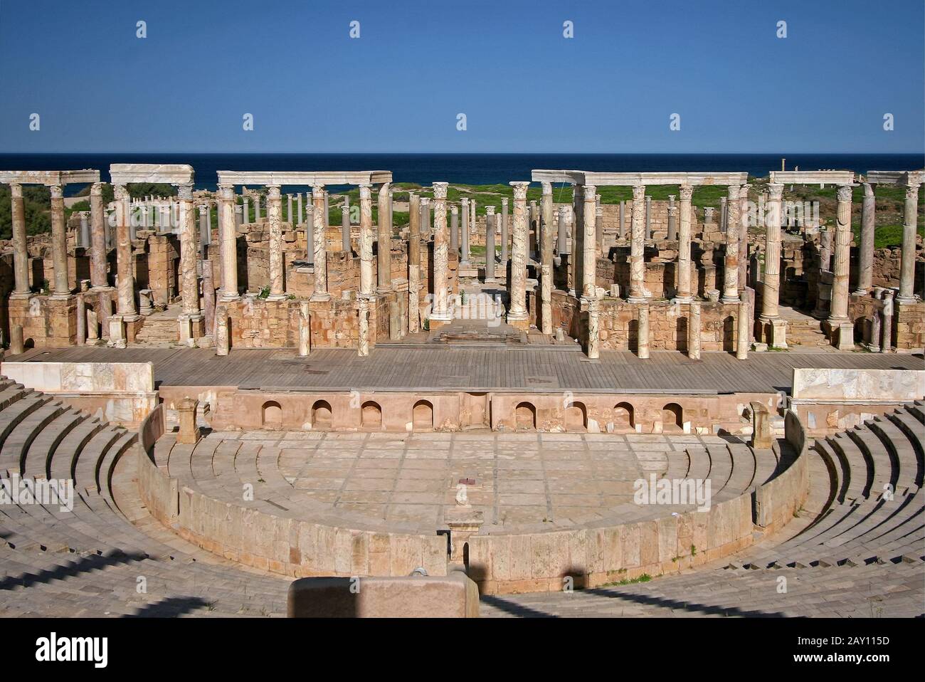 Leptis Magna, Libya Stock Photo - Alamy