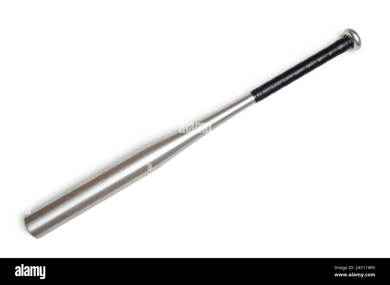 Baseball bat isolated on white Stock Photo - Alamy