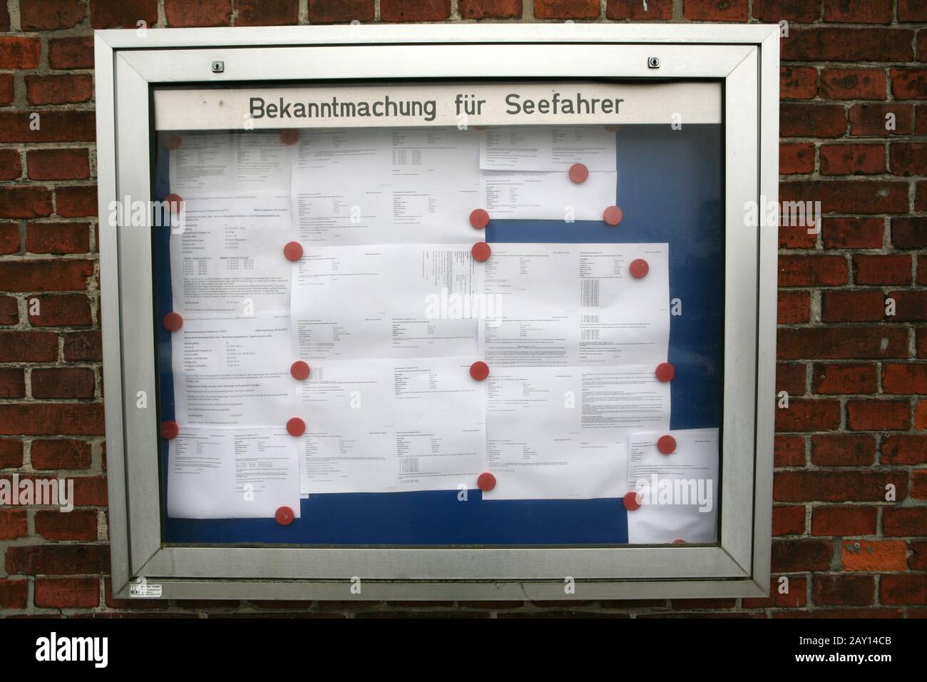 Notice to mariners Stock Photo - Alamy