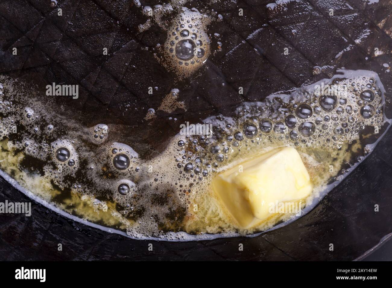 butter in a pan Stock Photo - Alamy
