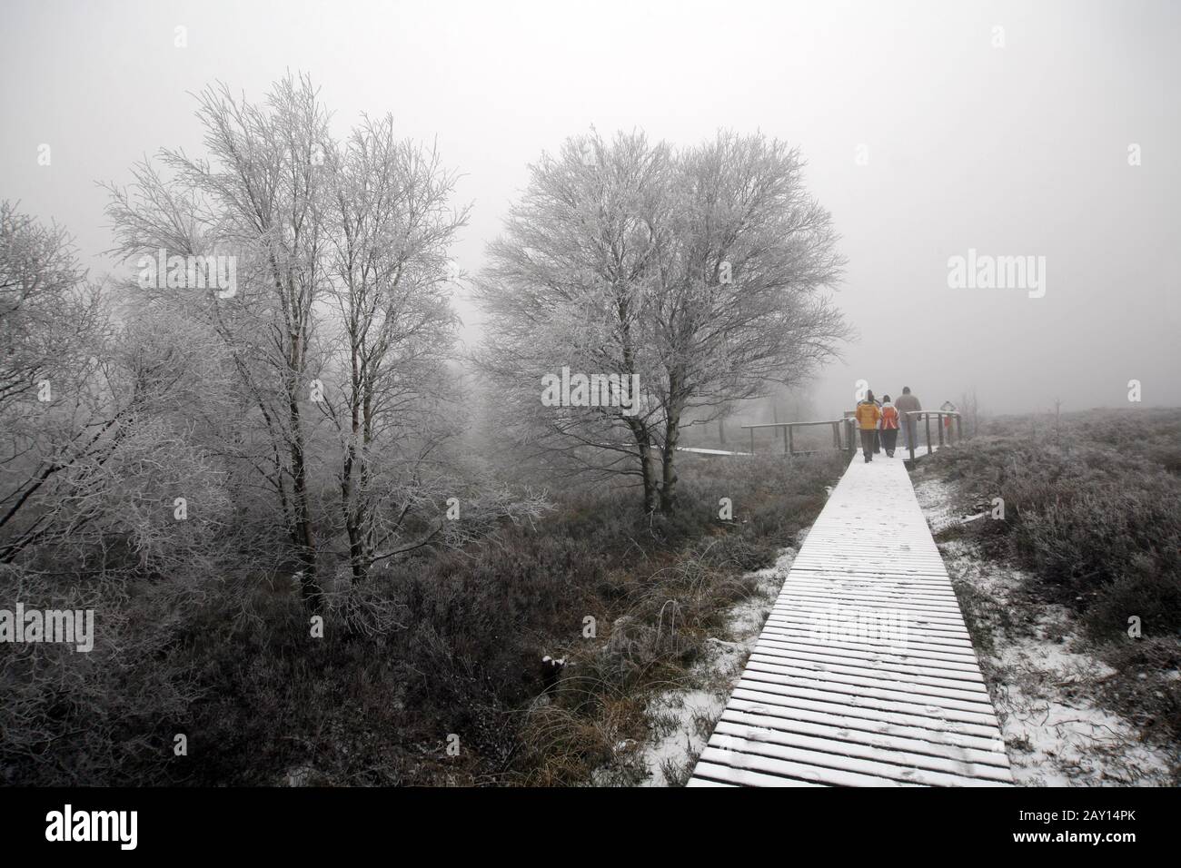 Winter in the High Fens Stock Photo - Alamy