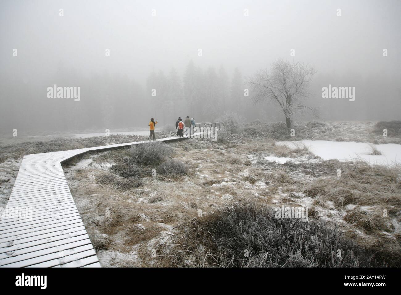 Winter in the High Fens Stock Photo - Alamy
