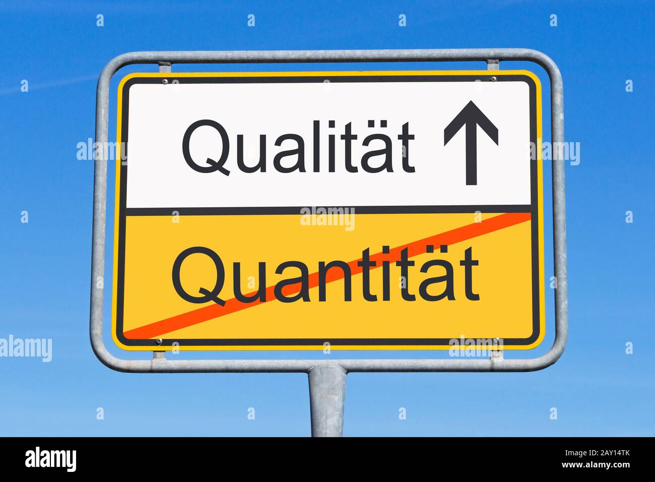 Quality or quantity hi-res stock photography and images - Alamy