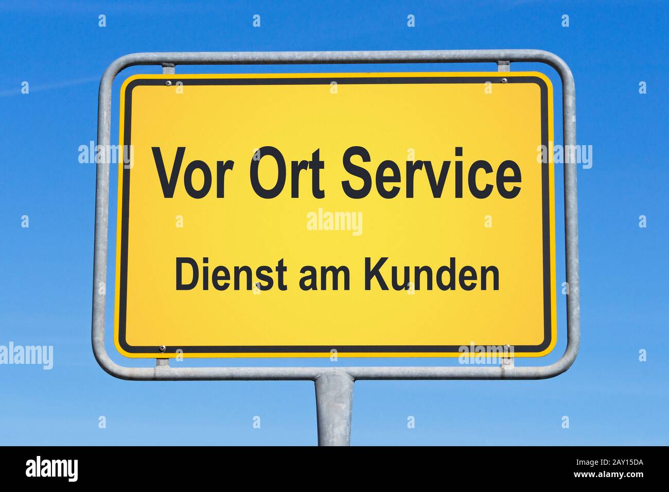 On site service Stock Photo - Alamy