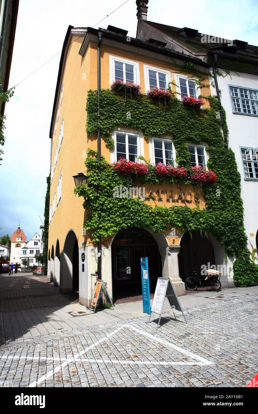 City Hall Isny Stock Photo - Alamy