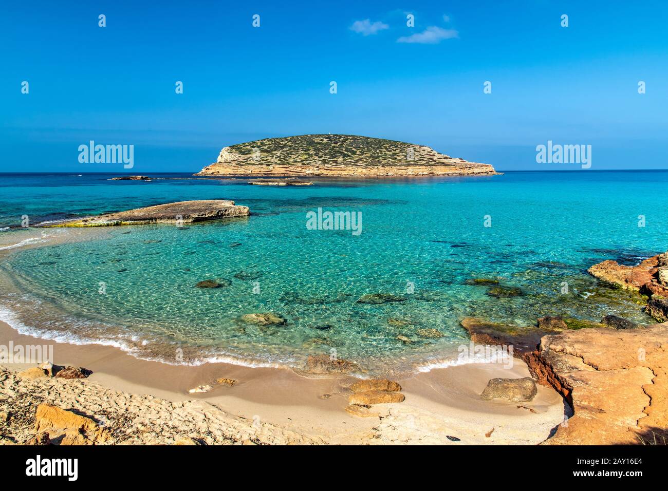 Cala comte beach hi-res stock photography and images - Alamy