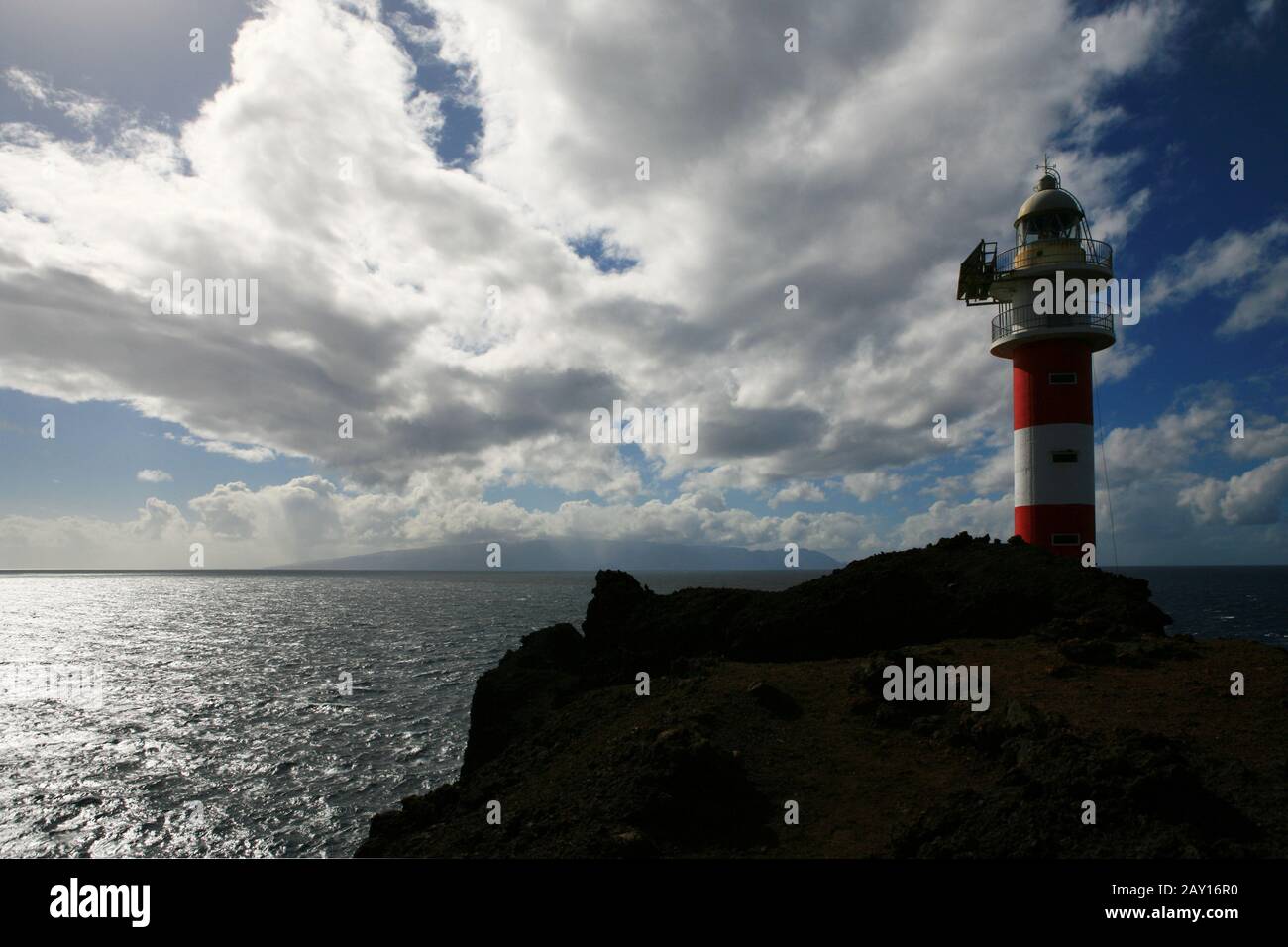 Lighthouse at Punta de Teno Stock Photo - Alamy