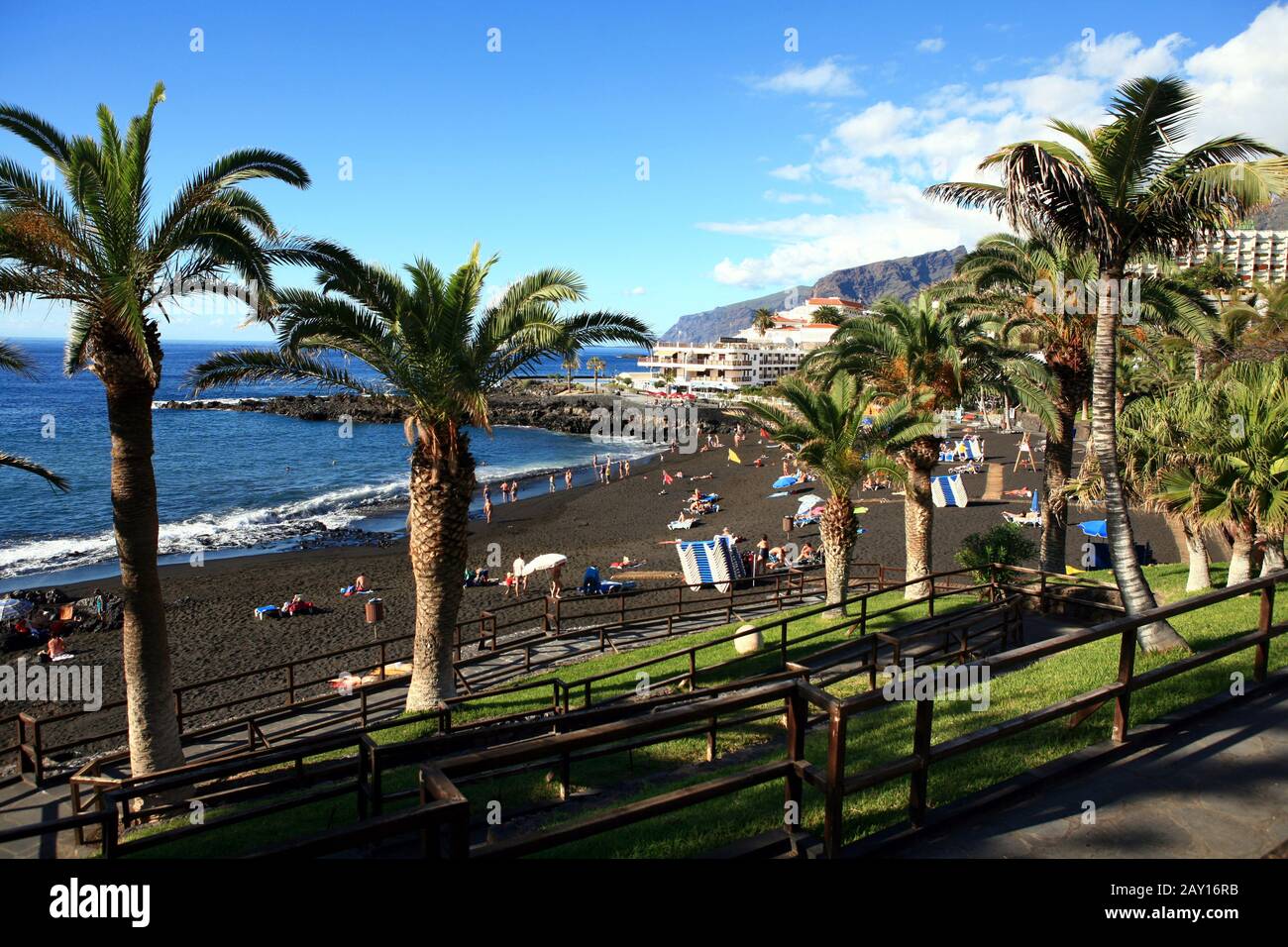 La Arena Beach Stock Photo - Alamy