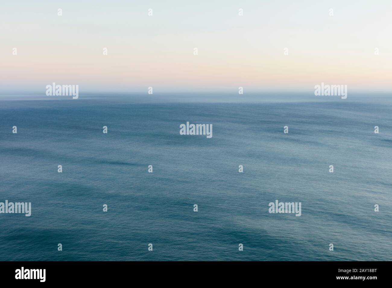 Ocean seascape, view to the horizon over the water surface Stock Photo ...