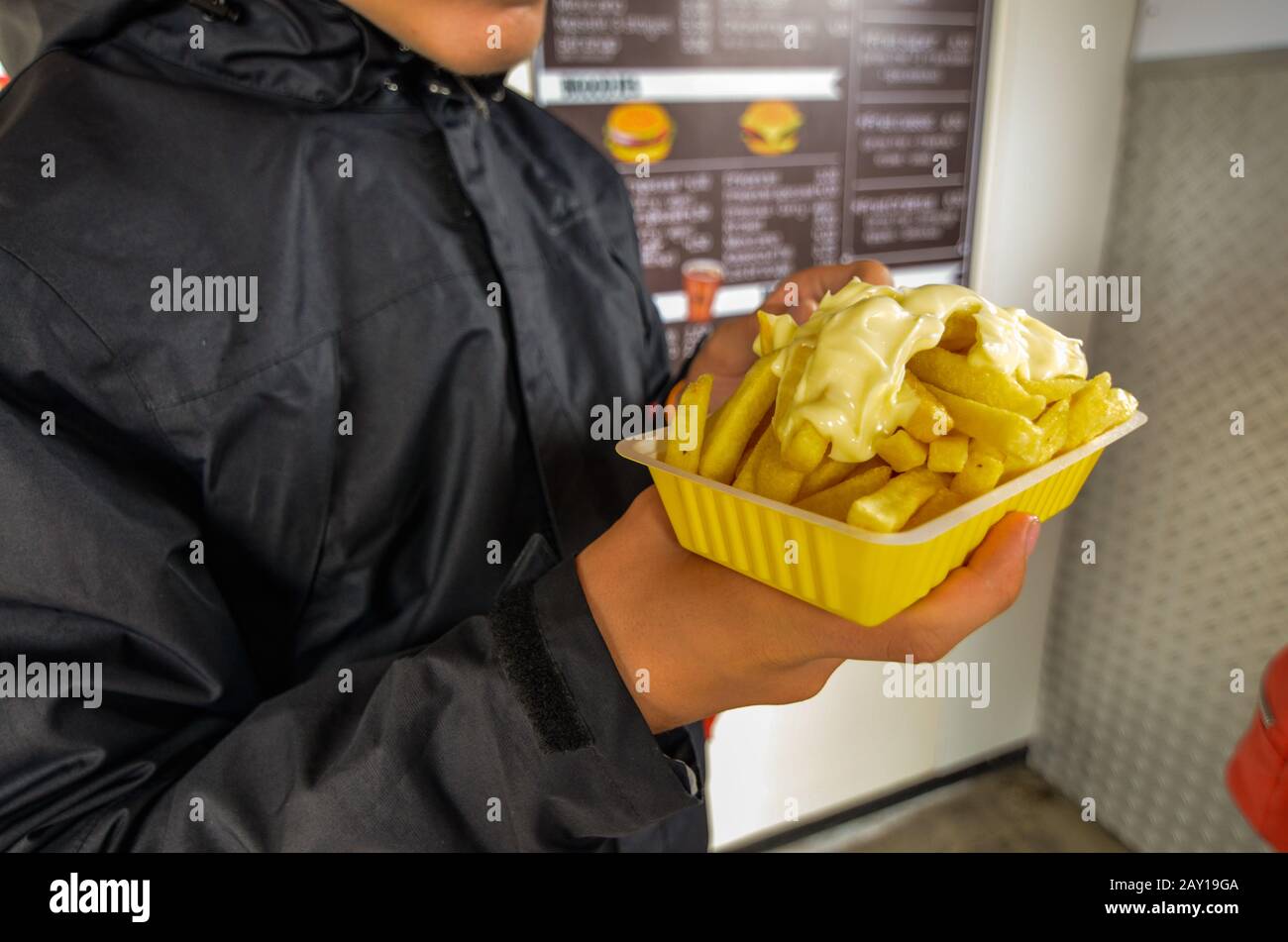 Oosterscheldekering, the Netherlands, August 2019. The main course at a ...
